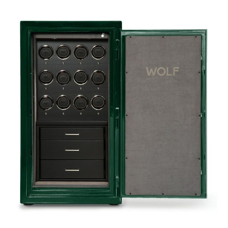 WOLF® Atlas 12 Piece Watch Winder Safe