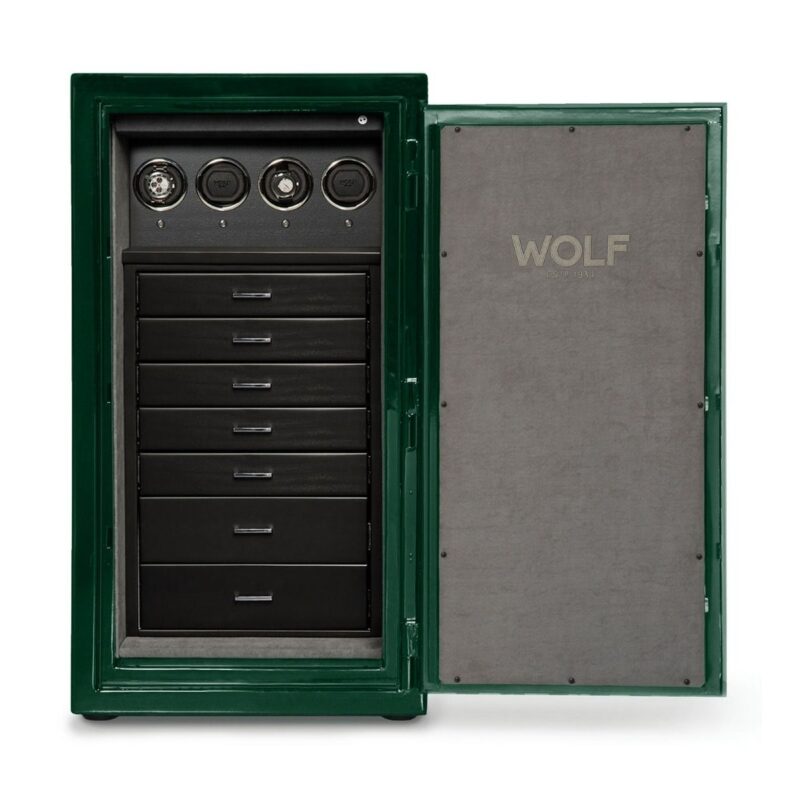 WOLF® Atlas 4 Piece Watch Winder Safe