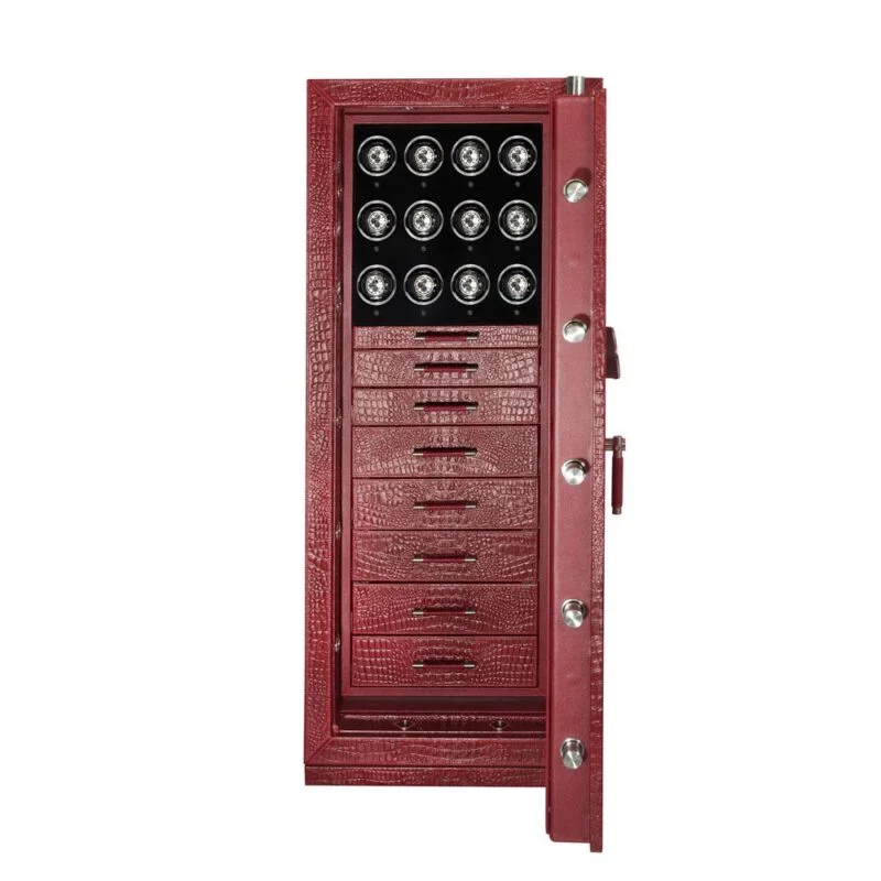 WOLF® Churchill 12 Piece Watch Winder Safe