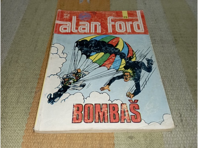 ALAN FORD broj 275 Epizoda: BOMBAŠ