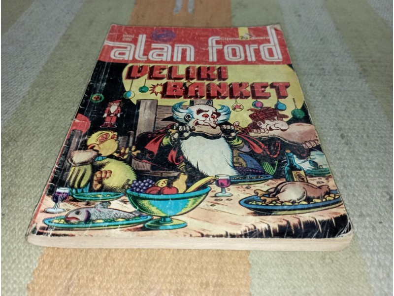 ALAN FORD broj 286 Epizoda: VELIKI BANKET