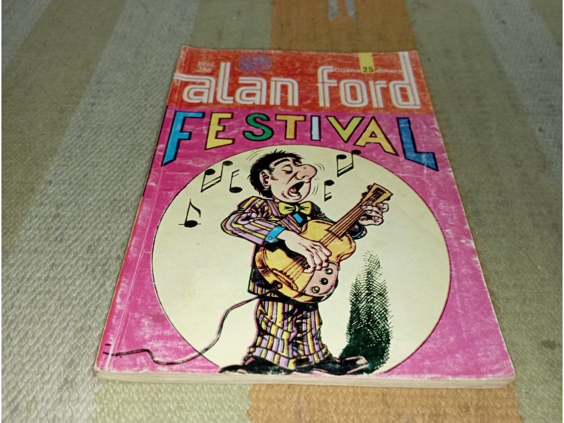 ALAN FORD broj 288 Epizoda: FESTIVAL