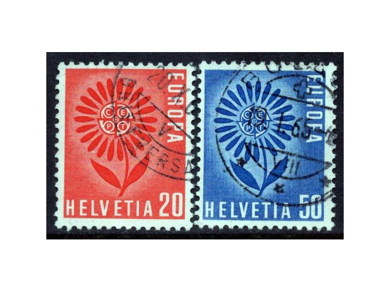 Švajcarska 1964. Komplet serija