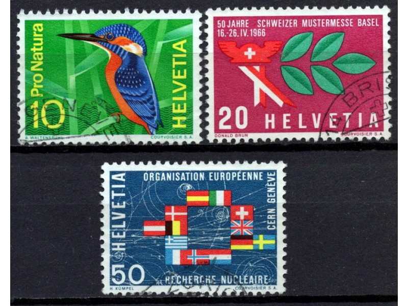 Švajcarska 1966. Komplet serija