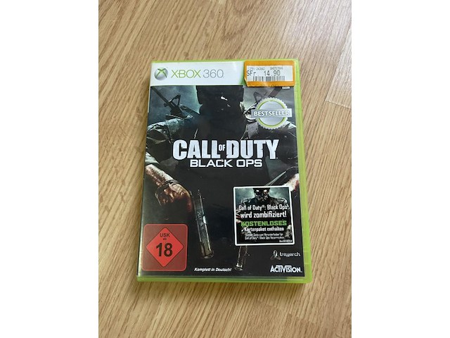 Call Of Duty Black Ops Xbox360 2 diska