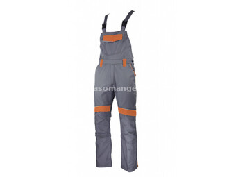 Lacuna radne farmer pantalone greenland sivo-narandžasta, veličina 62 ( 8greebs62 )