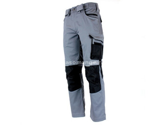 Lacuna radne pantalone pacific flex sive veličina 62 ( 8pacips62 )