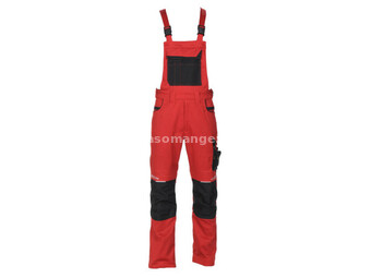 Lacuna radne farmer pantalone pacific flex crvene veličina 50 ( 8pacibc50 )