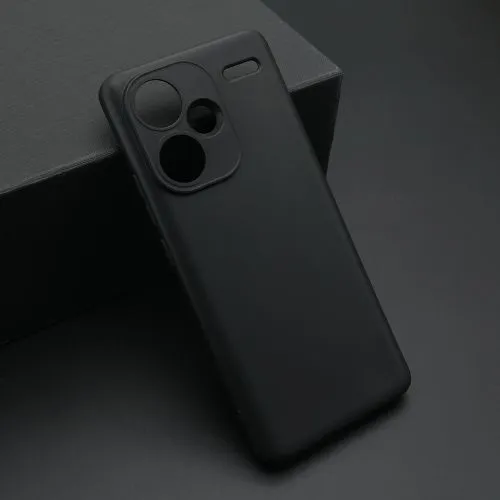 Futrola - maska ultra tanki KOLOR za Xiaomi Redmi Note 13 Pro Plus crna (MS)