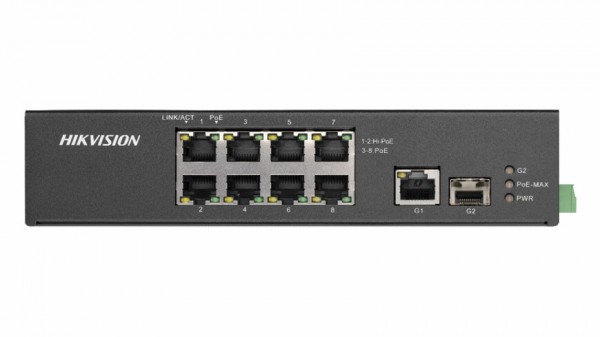 DS-3T0310HP-E/HS 8-portni poe switch