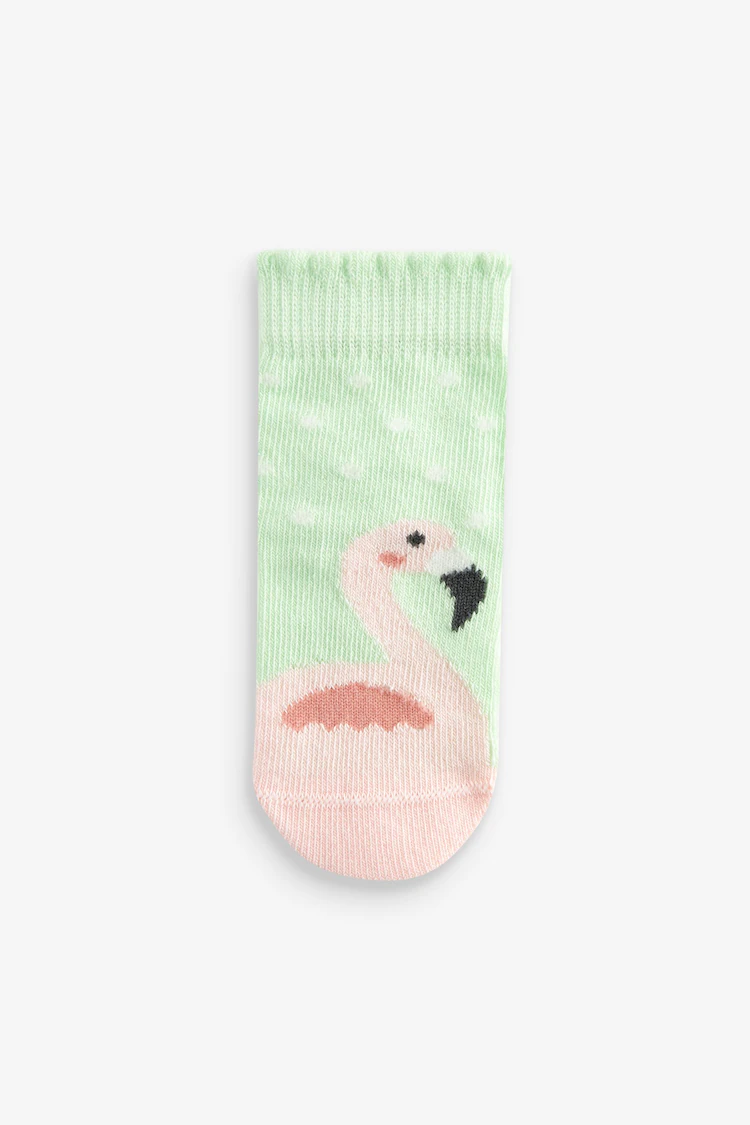 Pastel Character Baby Socks 5 Pack (0mths-2yrs)