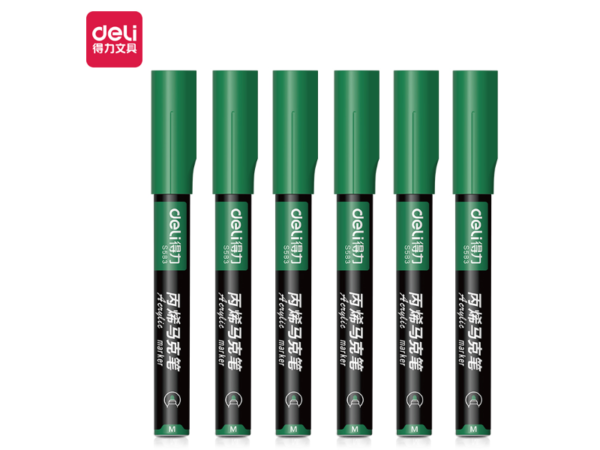 DELI Marker Acrylic S583 G26 green