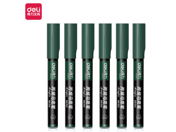 DELI Marker Acrylic S583 G43 dark green