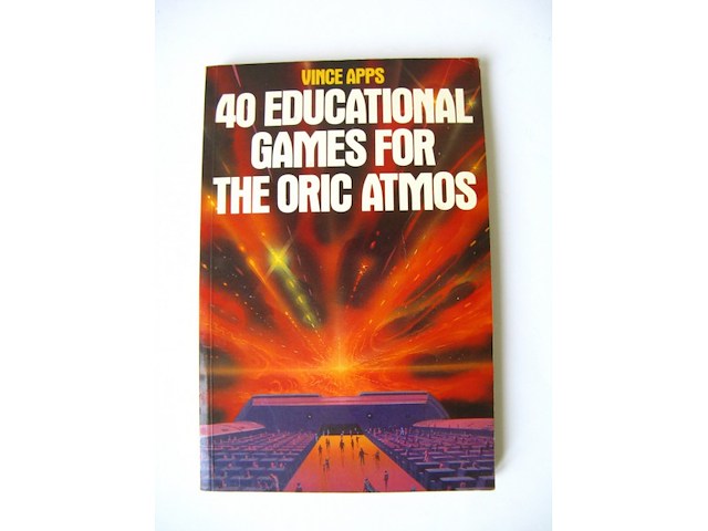 Knjiga igrica za kompijuter Oric Atmos 1984 god
