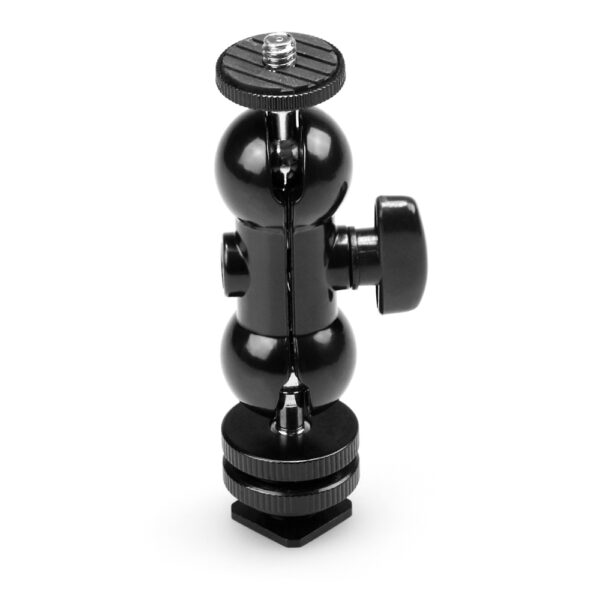 SmallRig 1135
double ball heads with cold shoe and thumb screw
