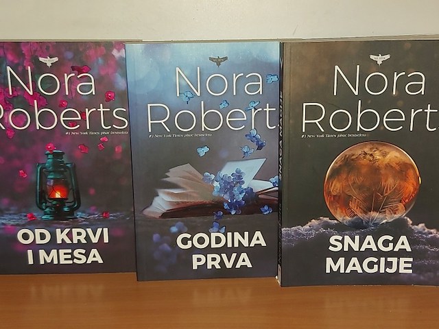 TRILOGIJA JEDINSTVENA - Nora Roberts - komplet 3 knjige