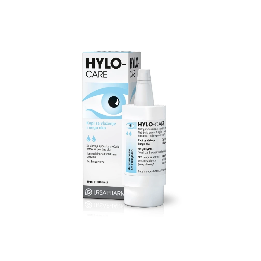 HYLO CARE® Kapi za Oči sa Pantenolom i Hijaluronom 10 mL
