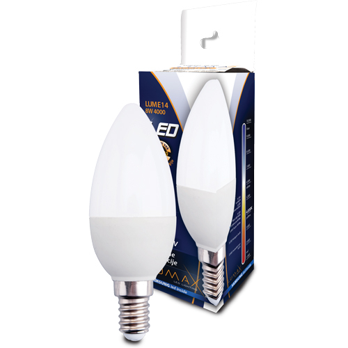 LED SIJALICA LUMAX 5W E14 6500K BELA 400LM ECO