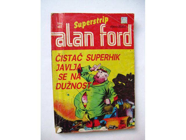 Alan Ford 403 - Vjesnik - Čistač Superhik