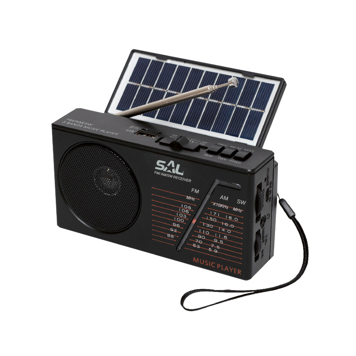 SOLARNI PRENOSNI PUNJIVI RADIO BT/USB/SD RPH1