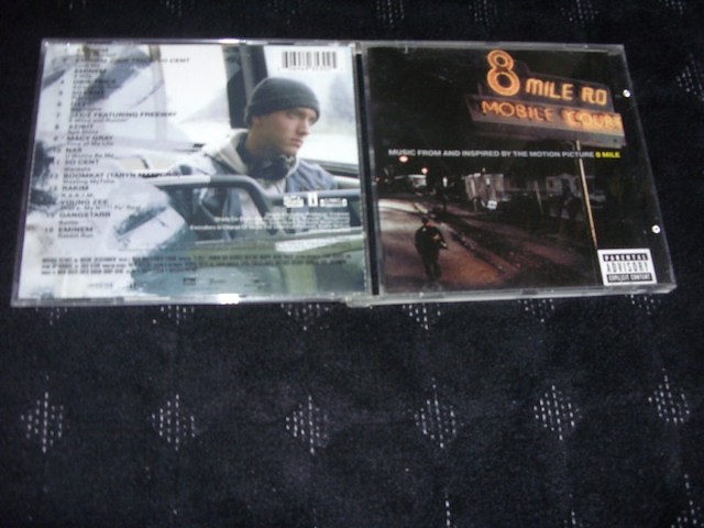 Various ‎– Music From The Motion Picture 8 Mile CD  EU