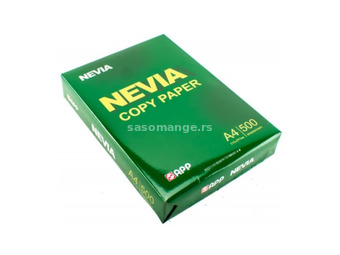 Papir Fotokopir NEVIA A4/70g m2/500 Lista za laser, inkjet i fotokopir masine Ris papira