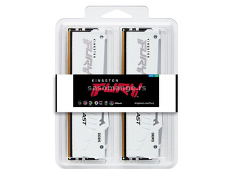 KINGSTON DIMM DDR5 64GB (2x32GB kit) 5600MTs KF556C36BWEAK2-64 Fury Beast RGB White Expo