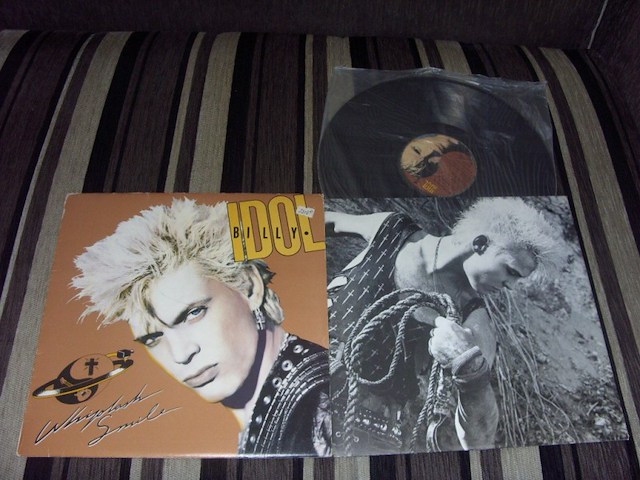 Billy Idol – Whiplash Smile LP Jugoton 1986. Vg+