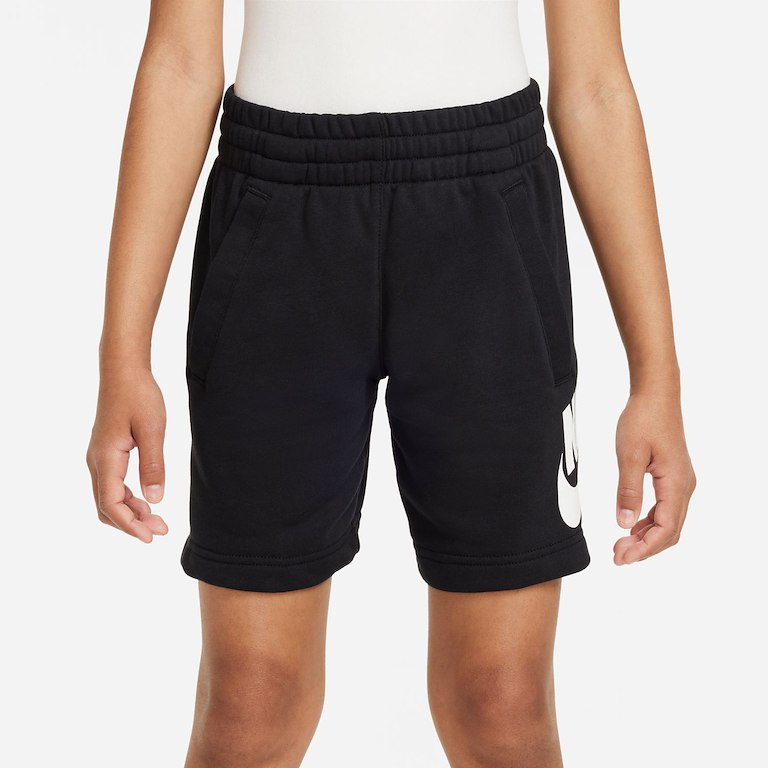 Nike K NSW CLUB FT SHORT HBR, dečji šorc, crna