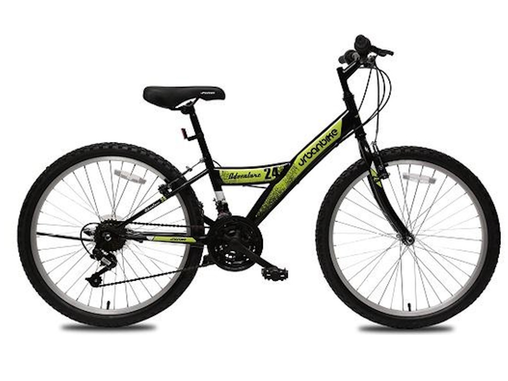 MTB Bicikl Urbanbike Adventure 24" crno-zeleniID: EK000584957