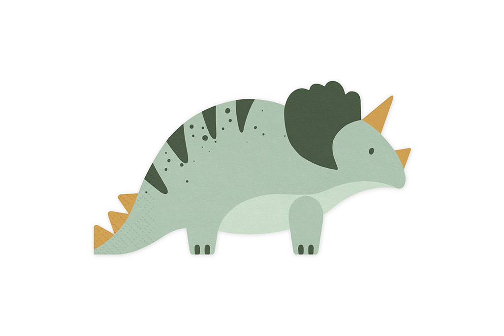 Salvete Triceratops 18cm – 12 kom