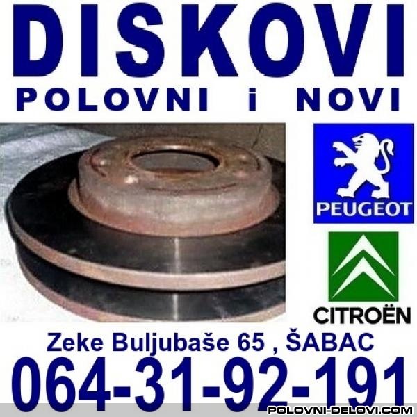 Peugeot 307 DISK KLESTA PLOCICE Kocioni Sistem