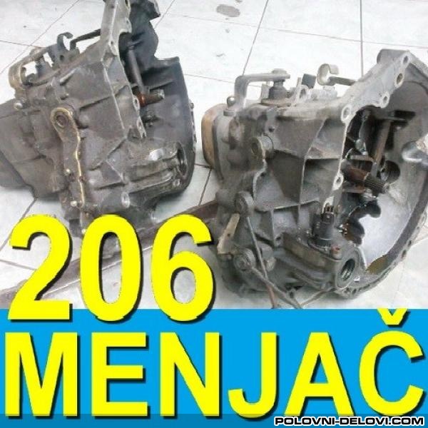 Peugeot 206 MENJAC Menjac I Delovi Menjaca