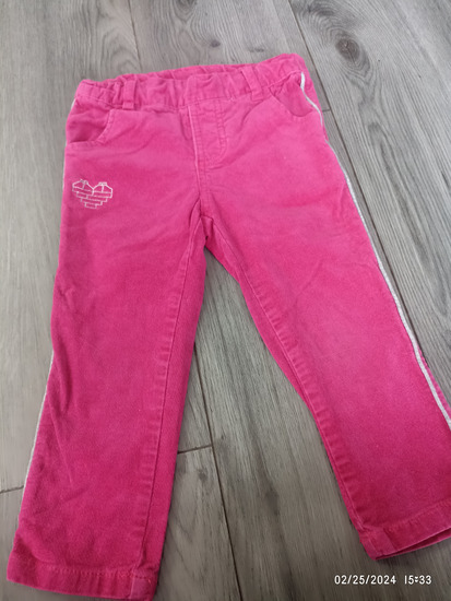 Roze pantalone za devojčice