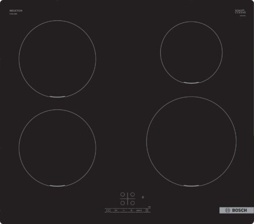 Bosch, Indukciona ploča za kuvanje 60 cm Crna, ugradnja bez okvira
