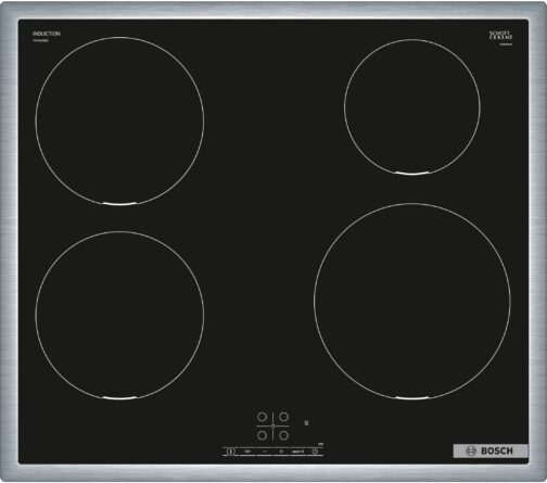 Bosch, Indukciona ploča za kuvanje 60 cm Crna, ugradnja sa okvirom