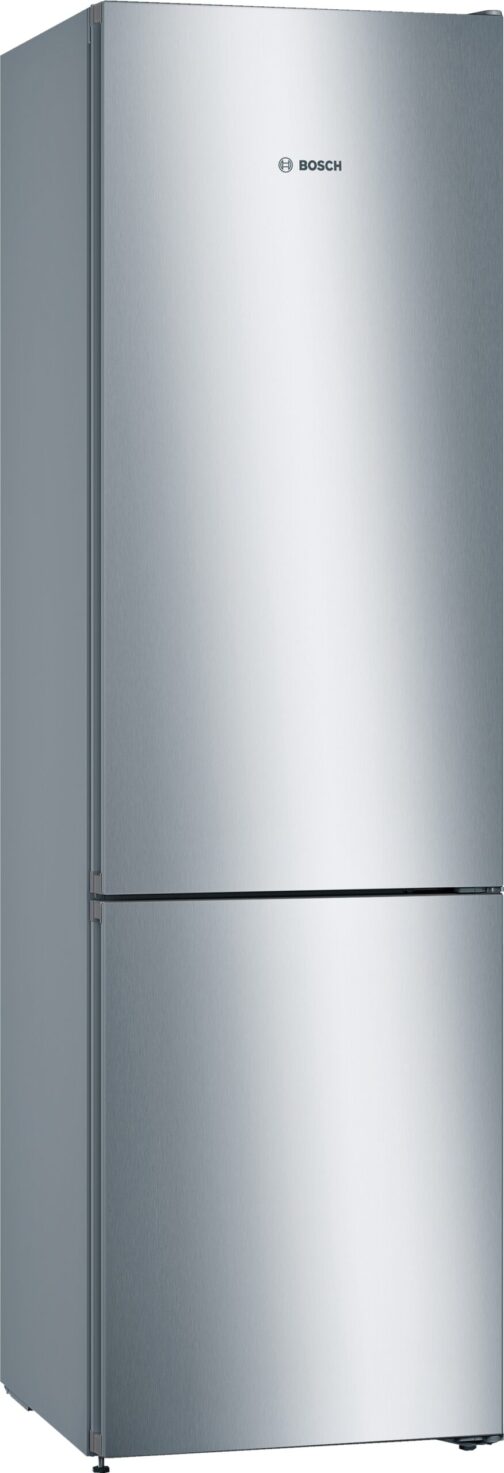 Bosch, Samostojeći frižider sa zamrzivačem dole 203 x 60 cm Izgled nerđajućeg čelika