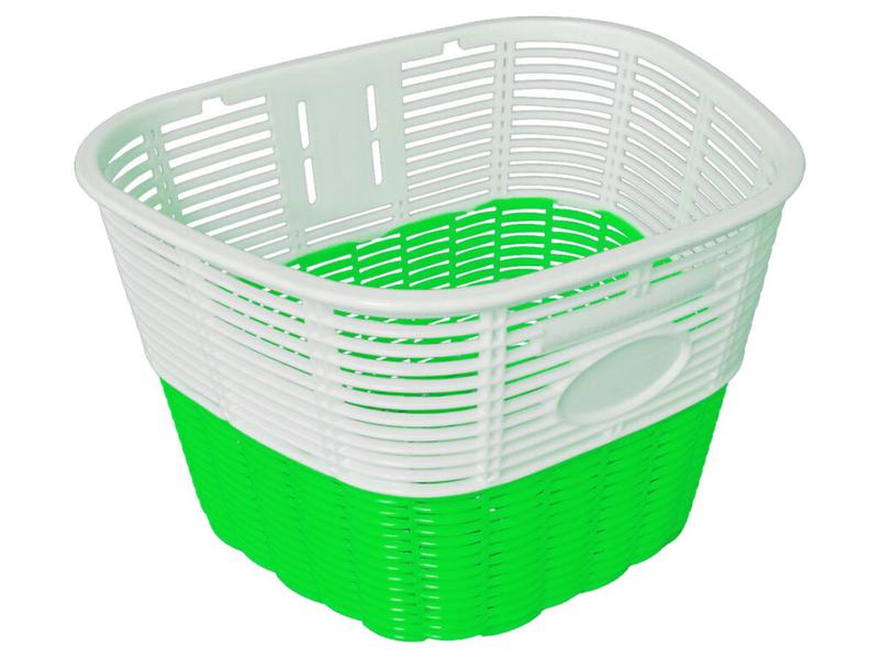 OSTALO Korpa prednja plastična 144 (sa poklopcem) zelena/bela