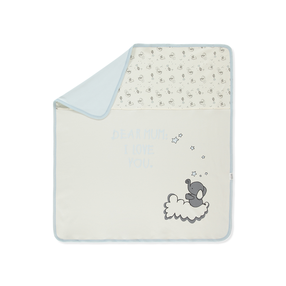 Bebetto prekrivač za bebe dečake plava B807