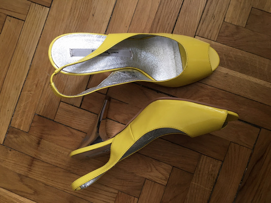  Pepe Jeans žute pop-up sandale kao NOVE