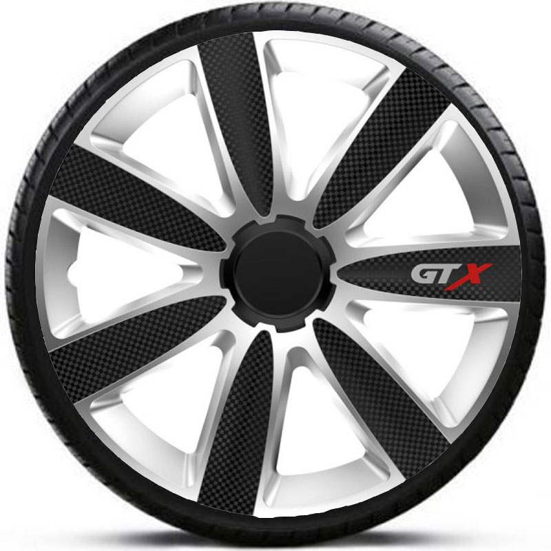 Automax Ratkapne 14" GTX CARBON, crno - sive, set 4 kom