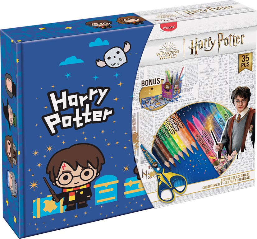 Set za bojenje Maped Harry Potter