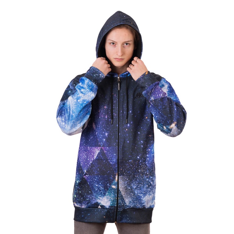 Milky Way All-Over Zipper duks