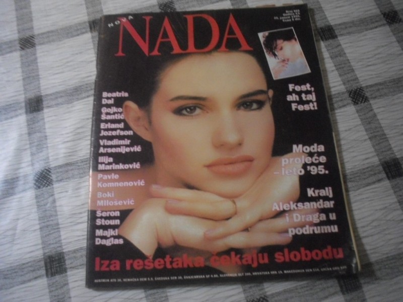 NADA BROJ 468 1995 GODINA BEATRIS DAL NA NASLOVNOJ