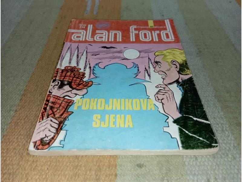 ALAN FORD broj 314 Epizoda: POKOJNIKOVA SJENA