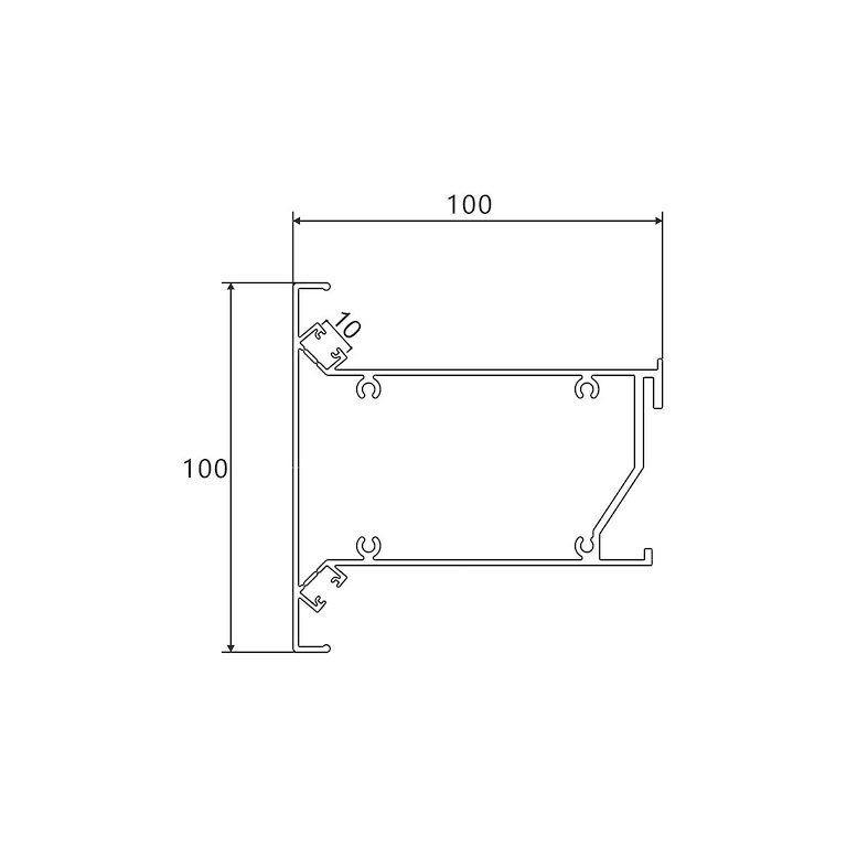 ONP LED polica mala profil