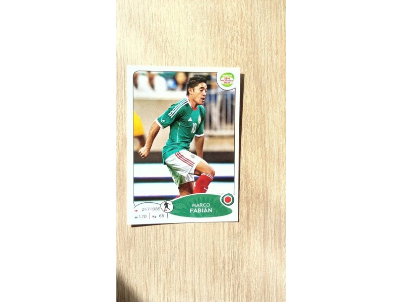 Road to Brazil 2014 Panini broj 250