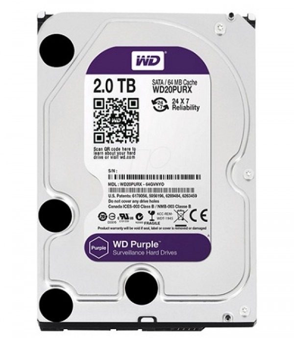 HDD 2TB WD20PURX