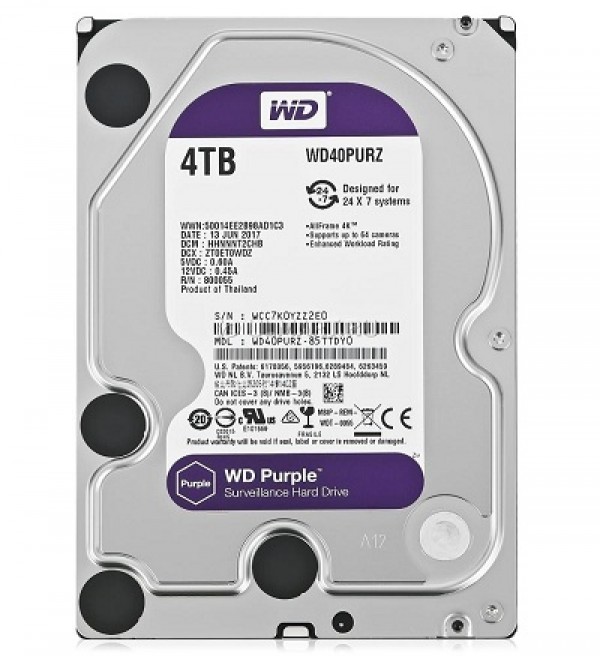 HDD 4TB WD40PURX