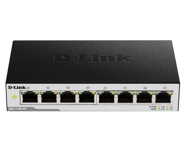 D-link DGS-1100-08 8port EasySmart switch